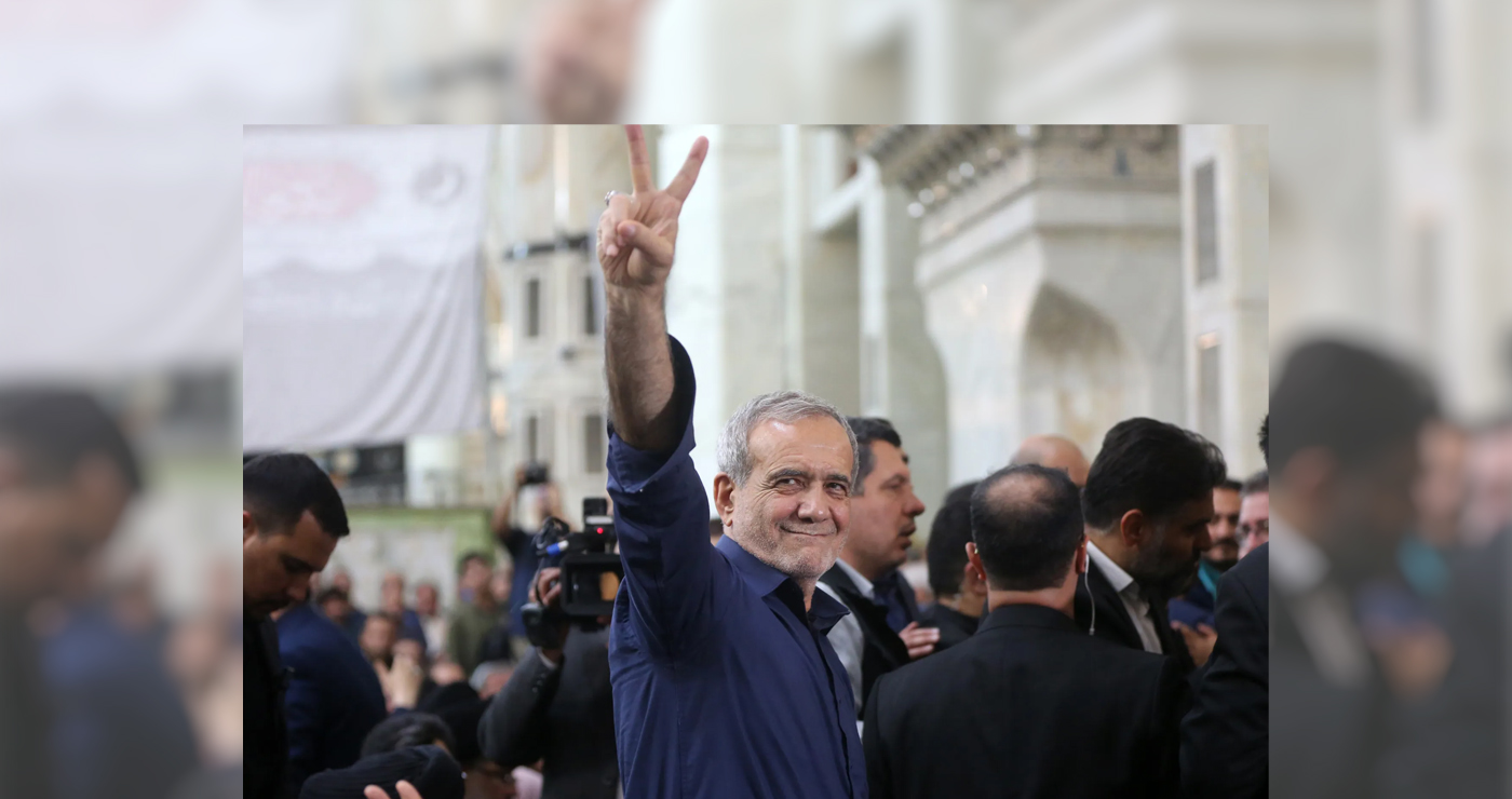 Meeting with the Newly Elected Iranian President Masoud Pezeshkian in ...