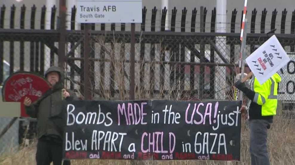 People’s Arms Embargo’ at Travis Air Force Base - Peace & Planet News
