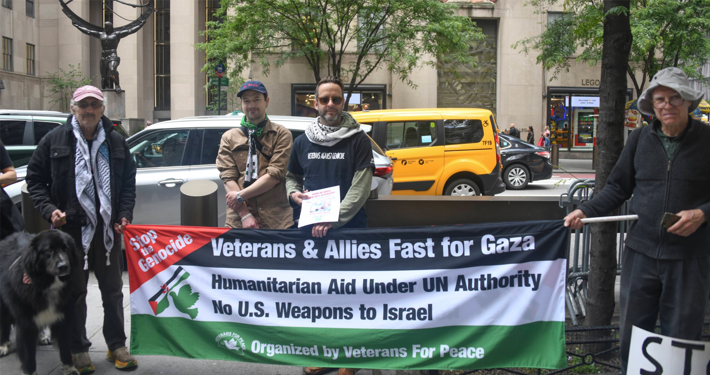 Fast for Gaza Hits 20-Day Mark - Peace & Planet News
